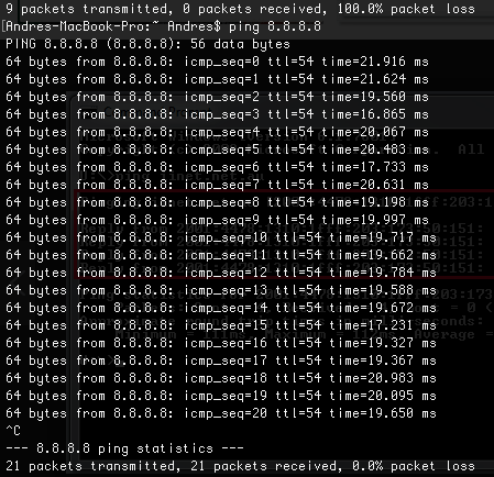 How to ping a address on Macbook Pro – AceAlphaTech